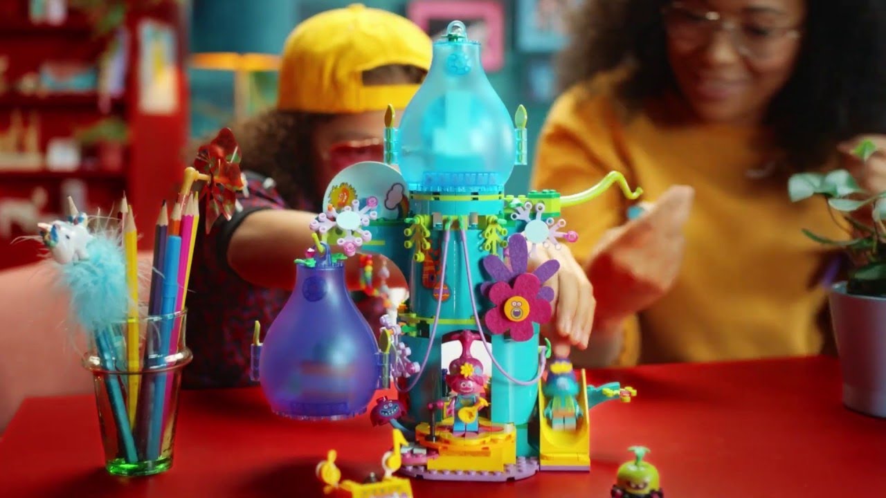 Colección LEGO Trolls World Tour: kit de construcción Trolls Playhouse ...