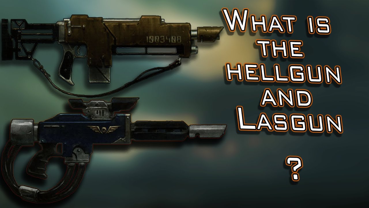 Warhammer Inquires: WHAT is the Lasgun and Hellgun? | EP 3 - YouTube
