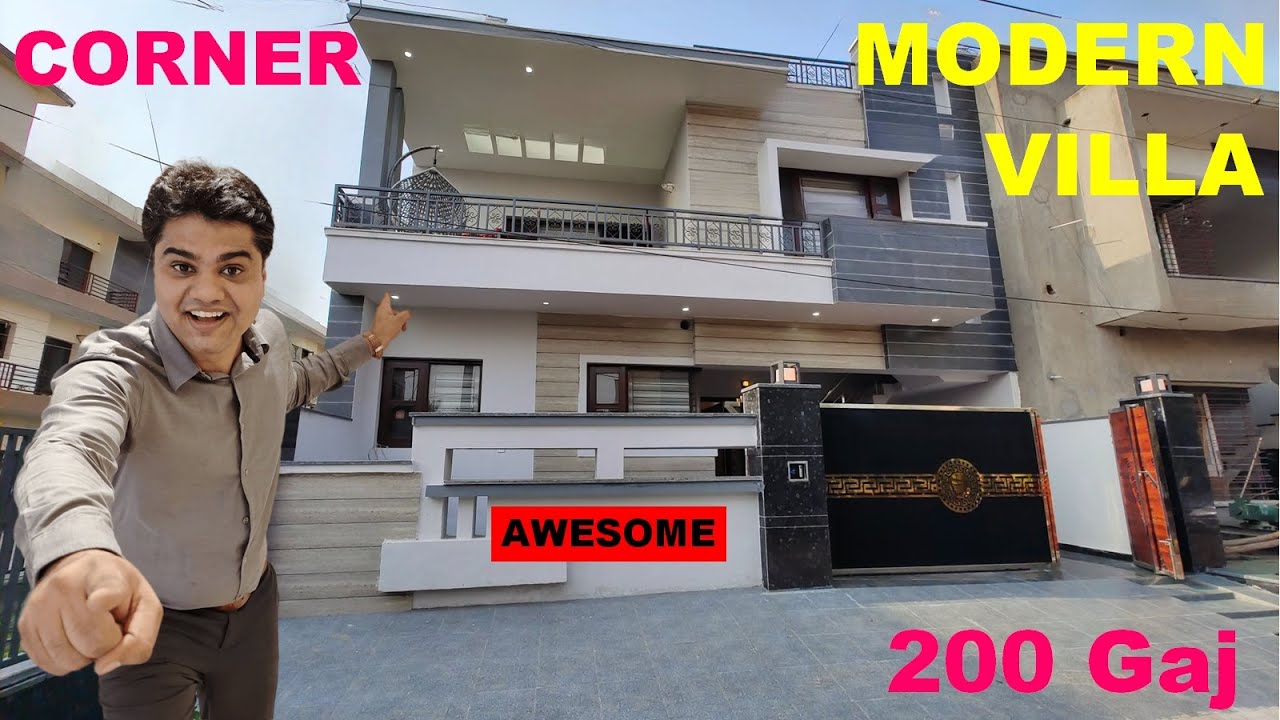 Modern house design | 200 Gaj House Design India | 30x60 200 Gaj Latest ...