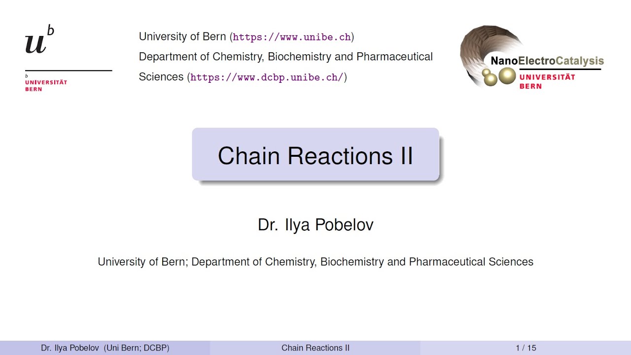 327 - Chain Reactions II - YouTube
