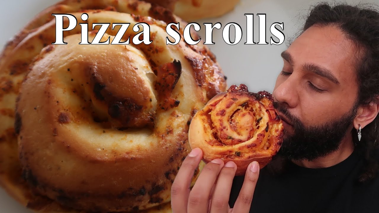 How to make the BEST PIZZA SCROLLS | Cooking vlog | Scrolls | Pizza scrolls - YouTube