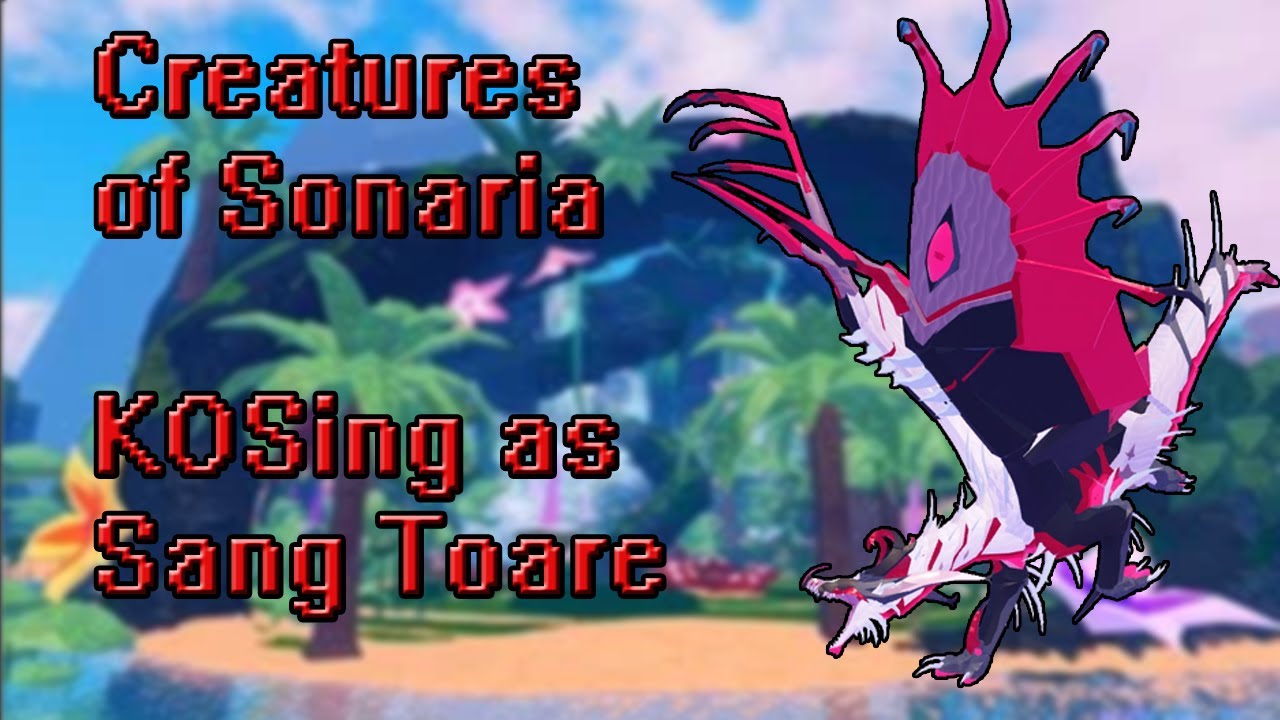 KOSing as Sang Toare in Creatures of Sonaria - YouTube