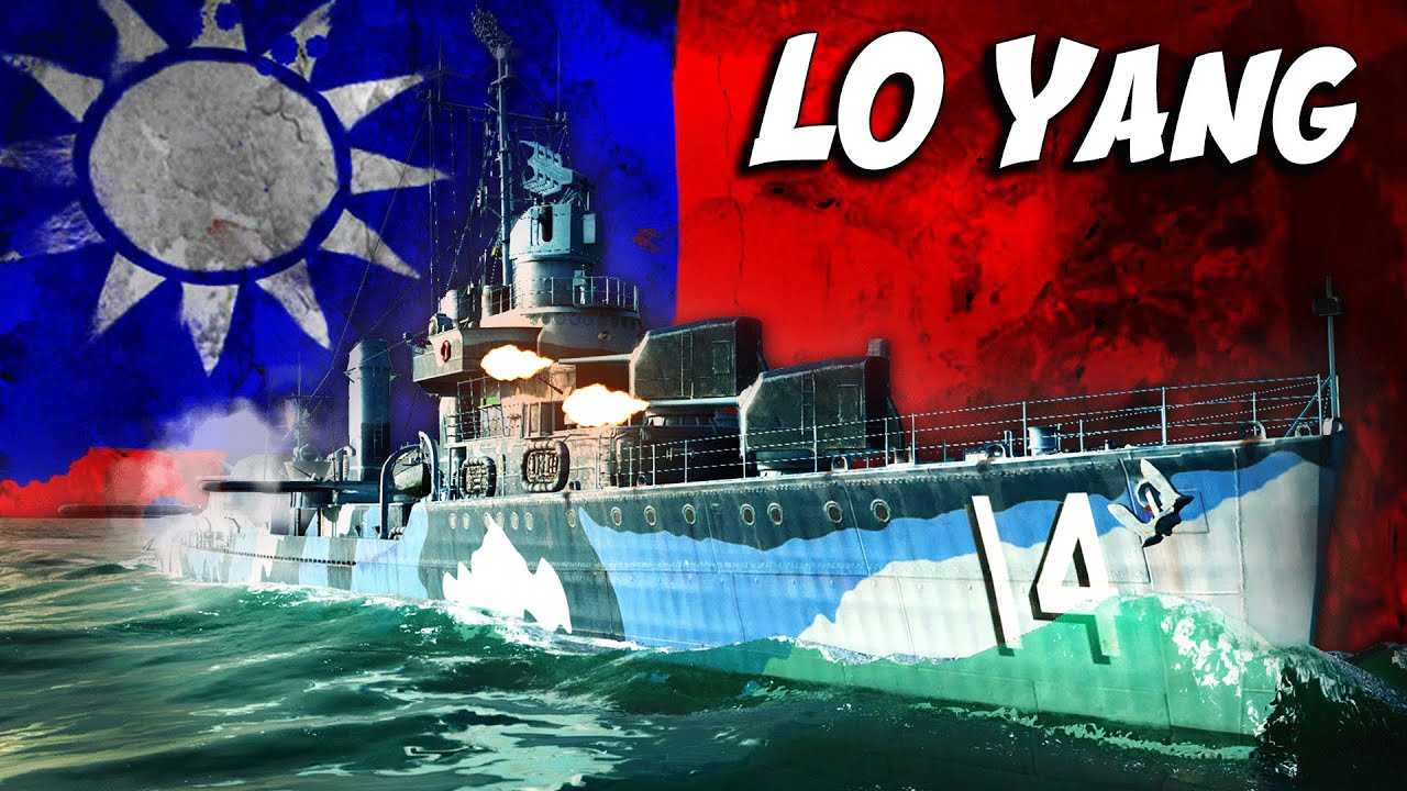 CHINESE WARSHIP SIGHTED! (World of Warships) Lo Yang DD - YouTube