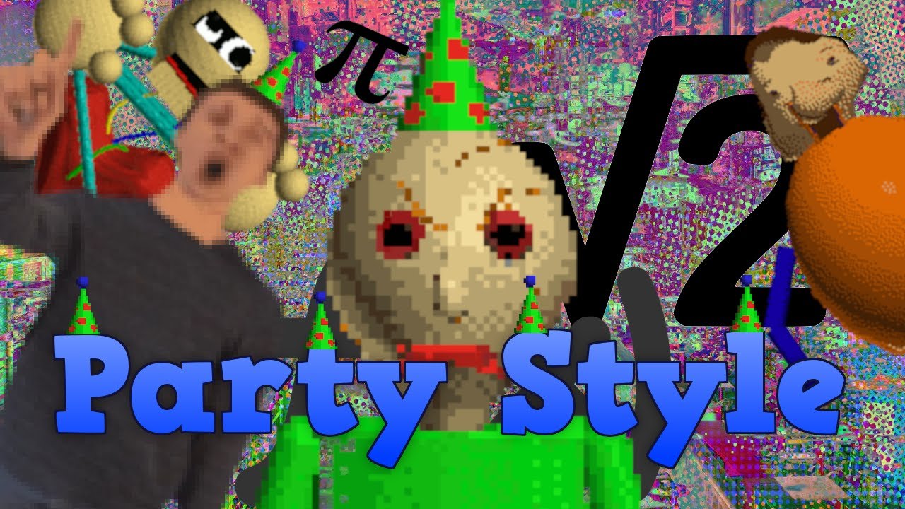 Baldi's Basics Party Style *BEATEN* (No Commentary) - YouTube