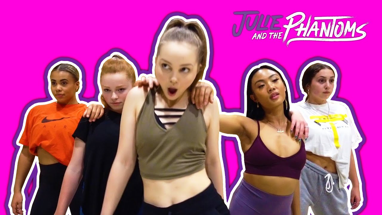 Julie & The Phantoms BTS | Watch Dirty Candy Dancing to 80's Techno ...