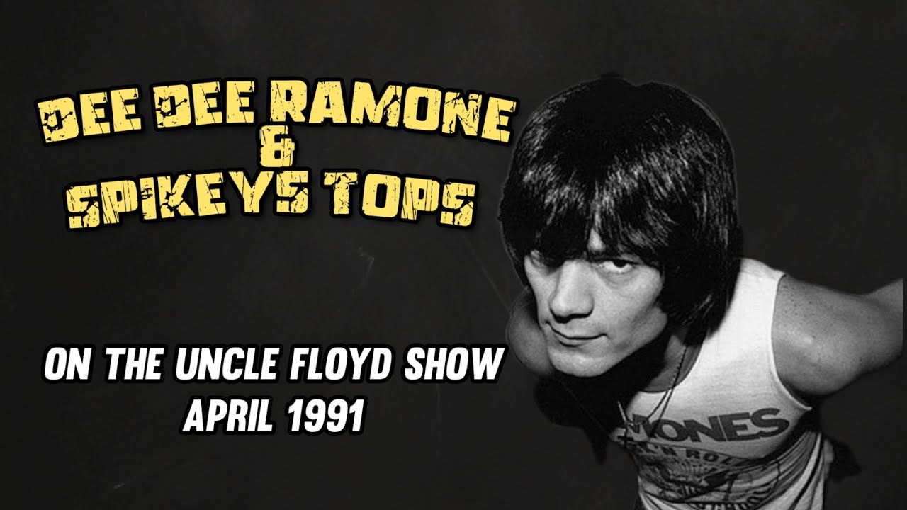 Dee Dee Ramone & Spikey Tops on Uncle Floyd Show April 1991 # ...