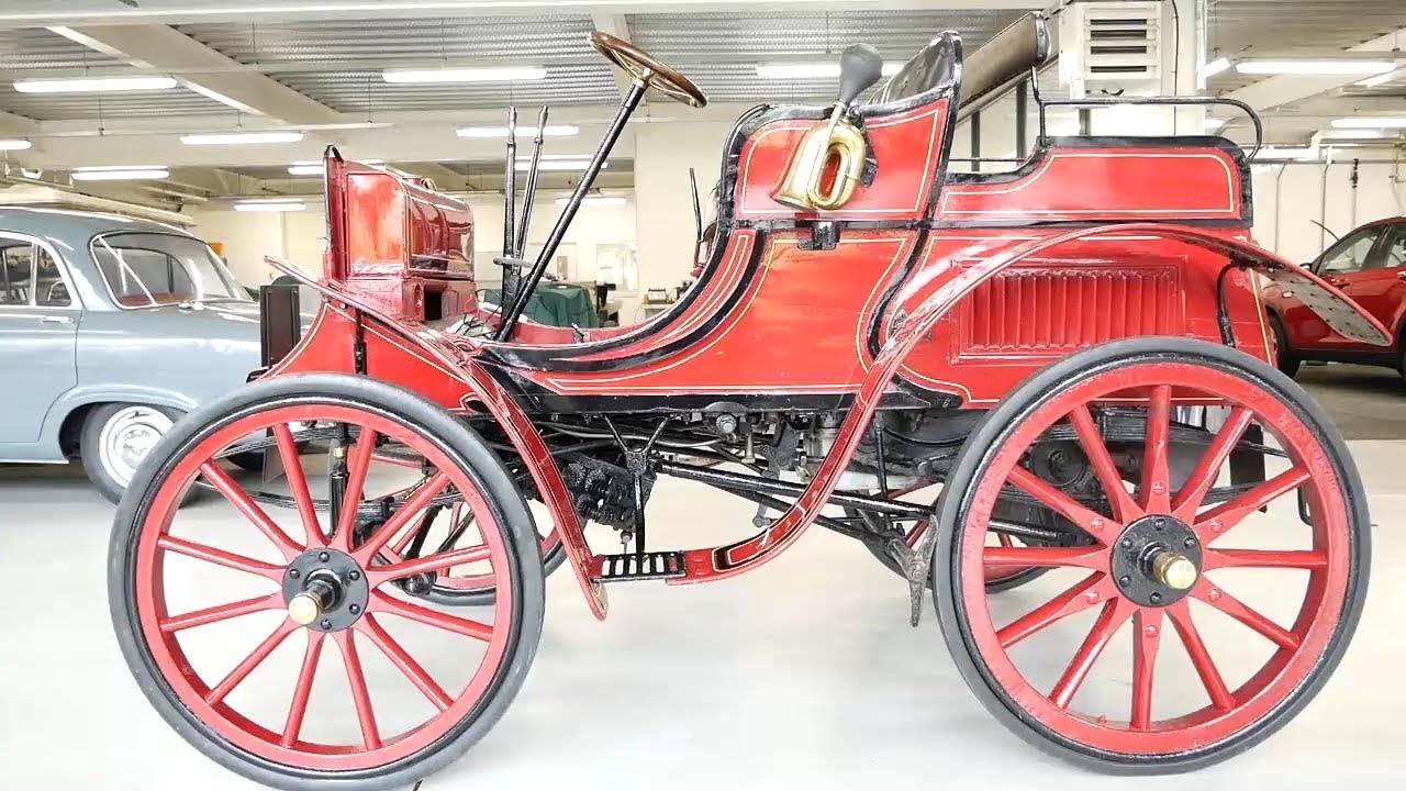 1902 Albion A1 Dog-cart Start up procedure - YouTube