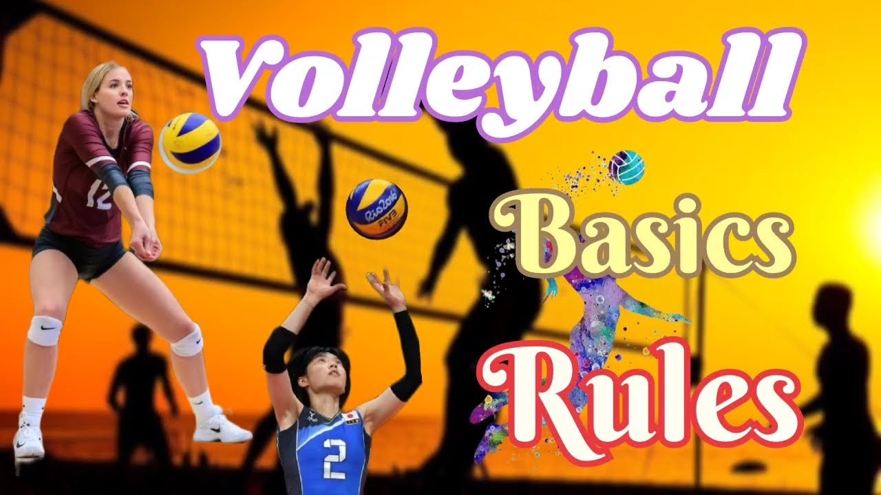 Volleyball basics rules for beginner player #volleyball - YouTube