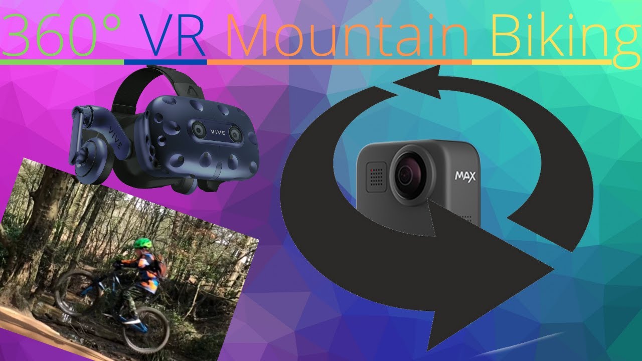 360° VR 4K Mountain Biking Jumps - Woodbury Common - Virtual MTB Trails ...