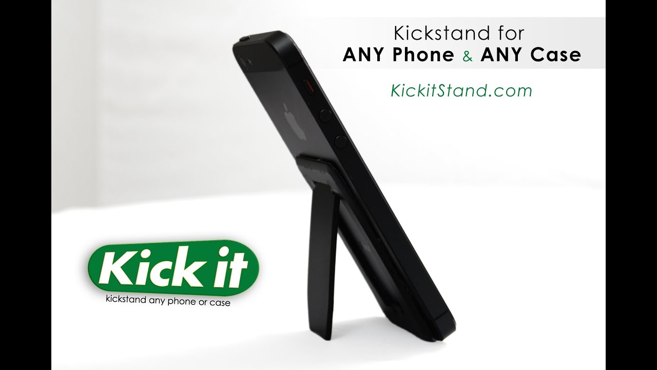 Help Fund Kick-it Phone Stand on Kickstarter - YouTube
