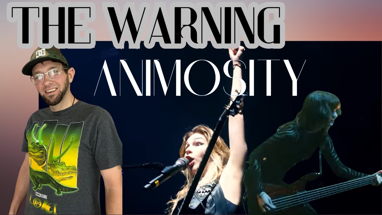 The Warning First Time REACTION of ANIMOSITY! Live at Teatro Met CDMX # ...