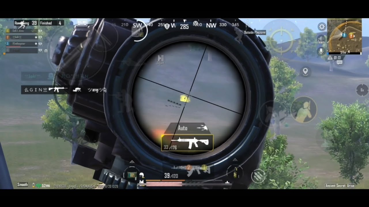 350 m Spray Of M416 On poco X3 pro 🥵 - YouTube