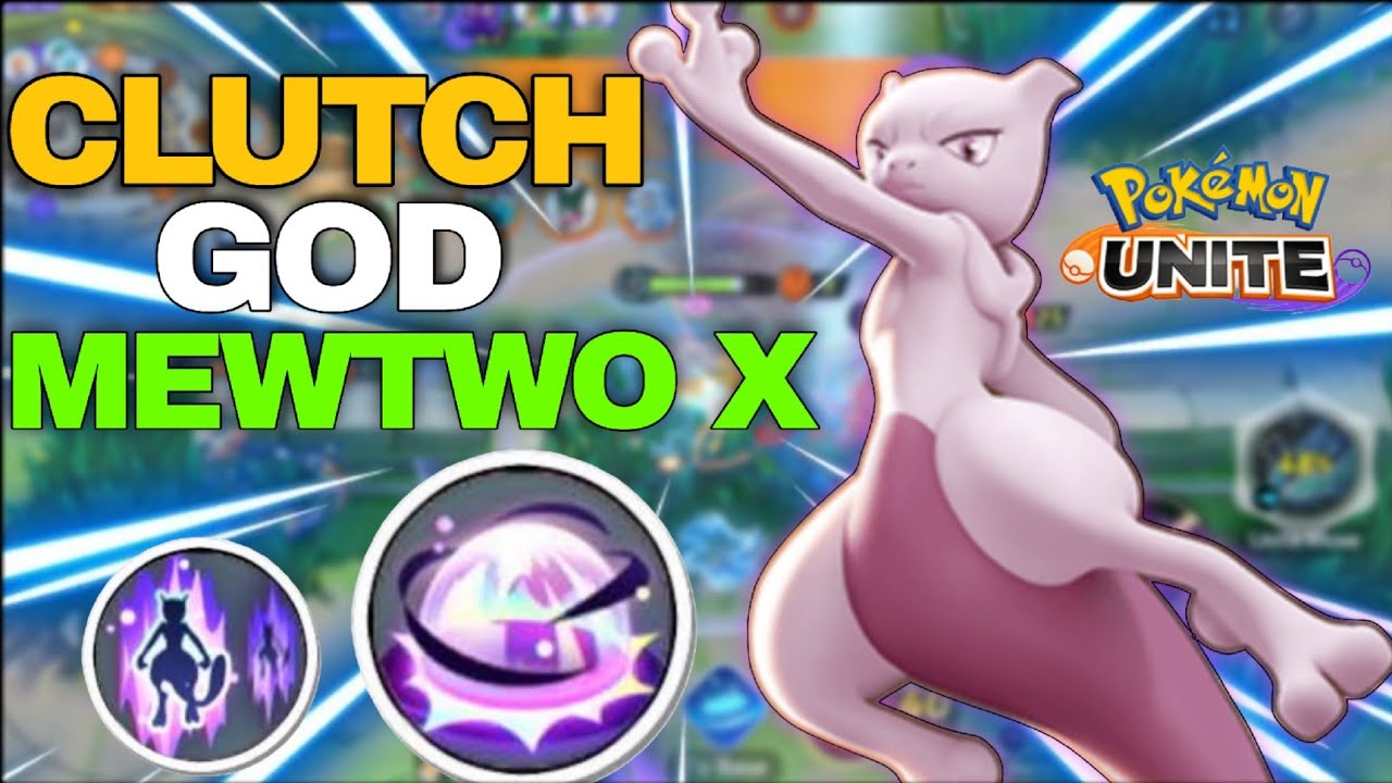 MEWTWO X IS A CLUTCH GOD , INSANE GAMEPLAY || MEWTWO X FULL GAMEPLAY ...