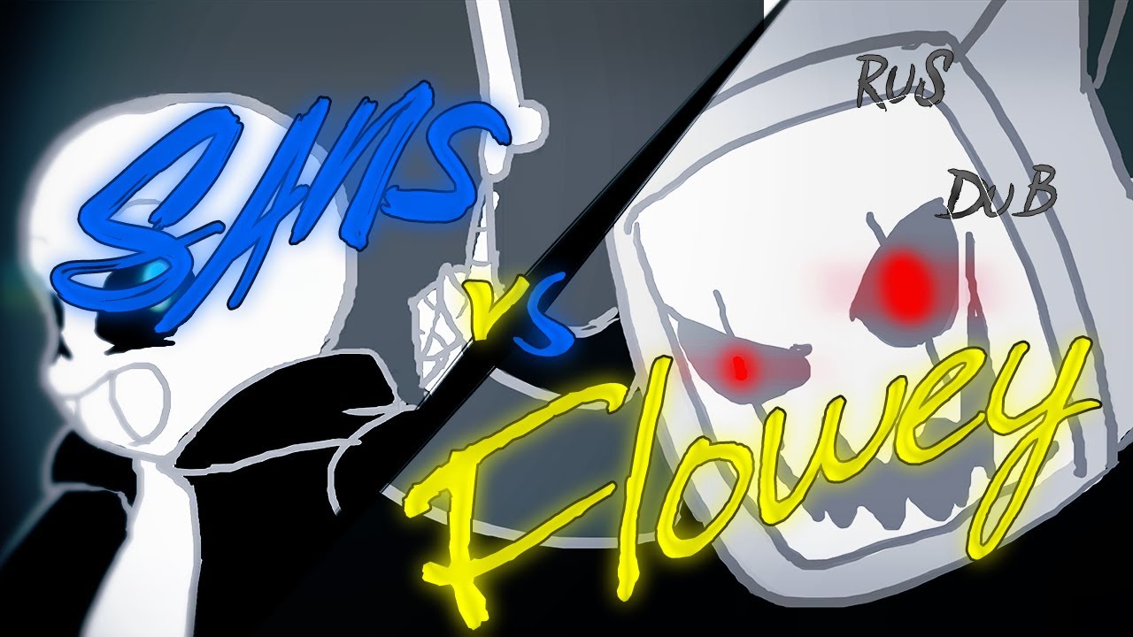 Undertale - Sans vs Flowey (Анимация) | Русский Дубляж [RUS] - YouTube