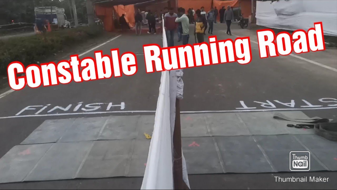 Constable Running Road. Haryana Police Constable Running Road. - YouTube
