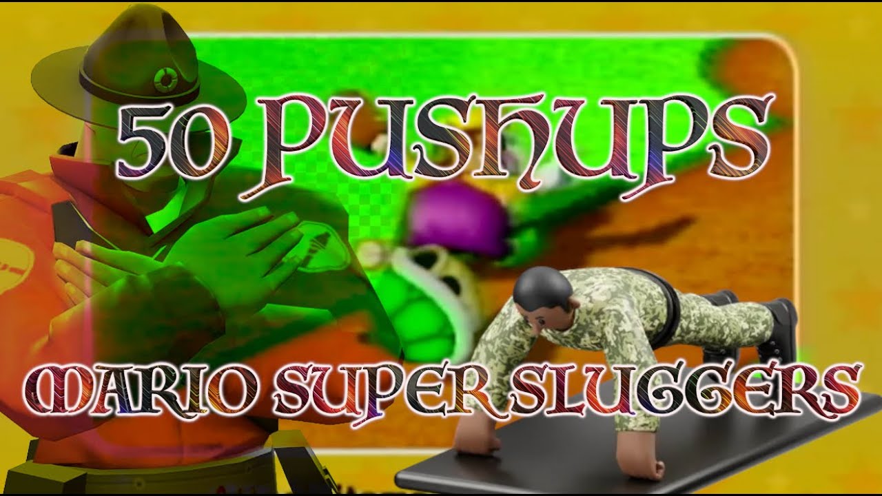 50 PUSH UPS - MARIO SUPER SLUGGERS - EP : 8 - YouTube