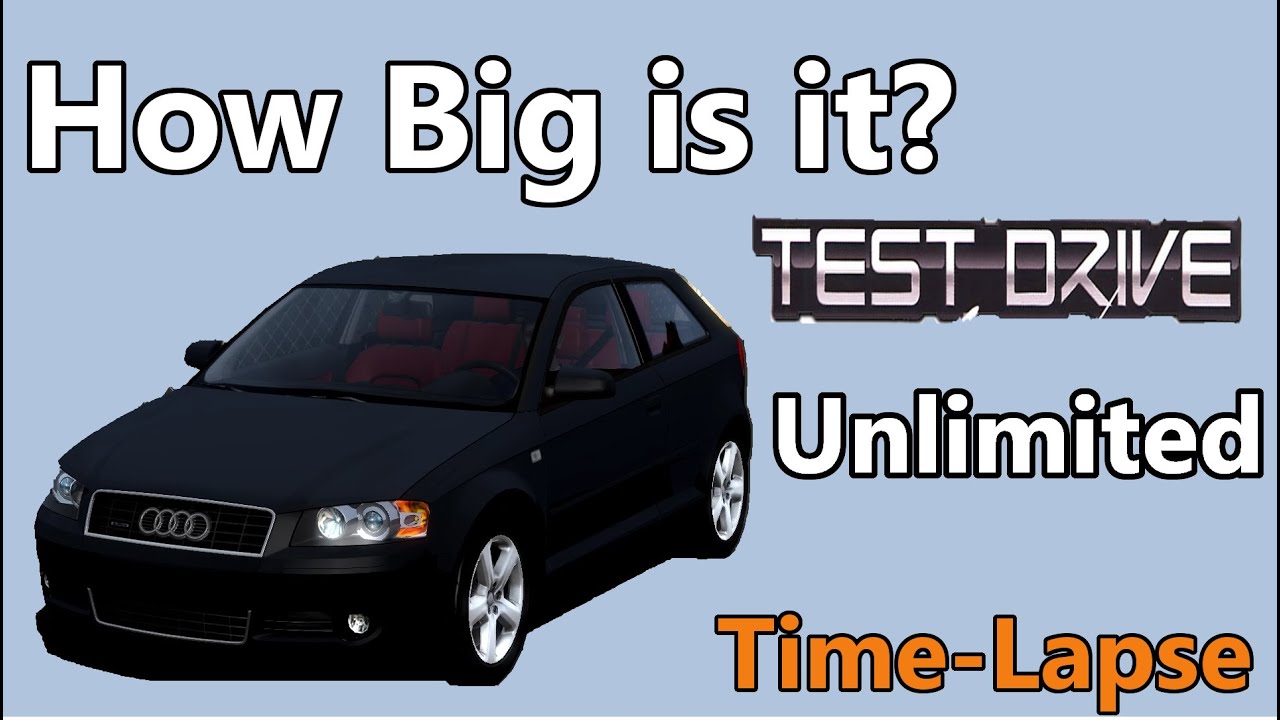 How Big is Test Drive Unlimited? Driving Across The Map Time-Lapse ...