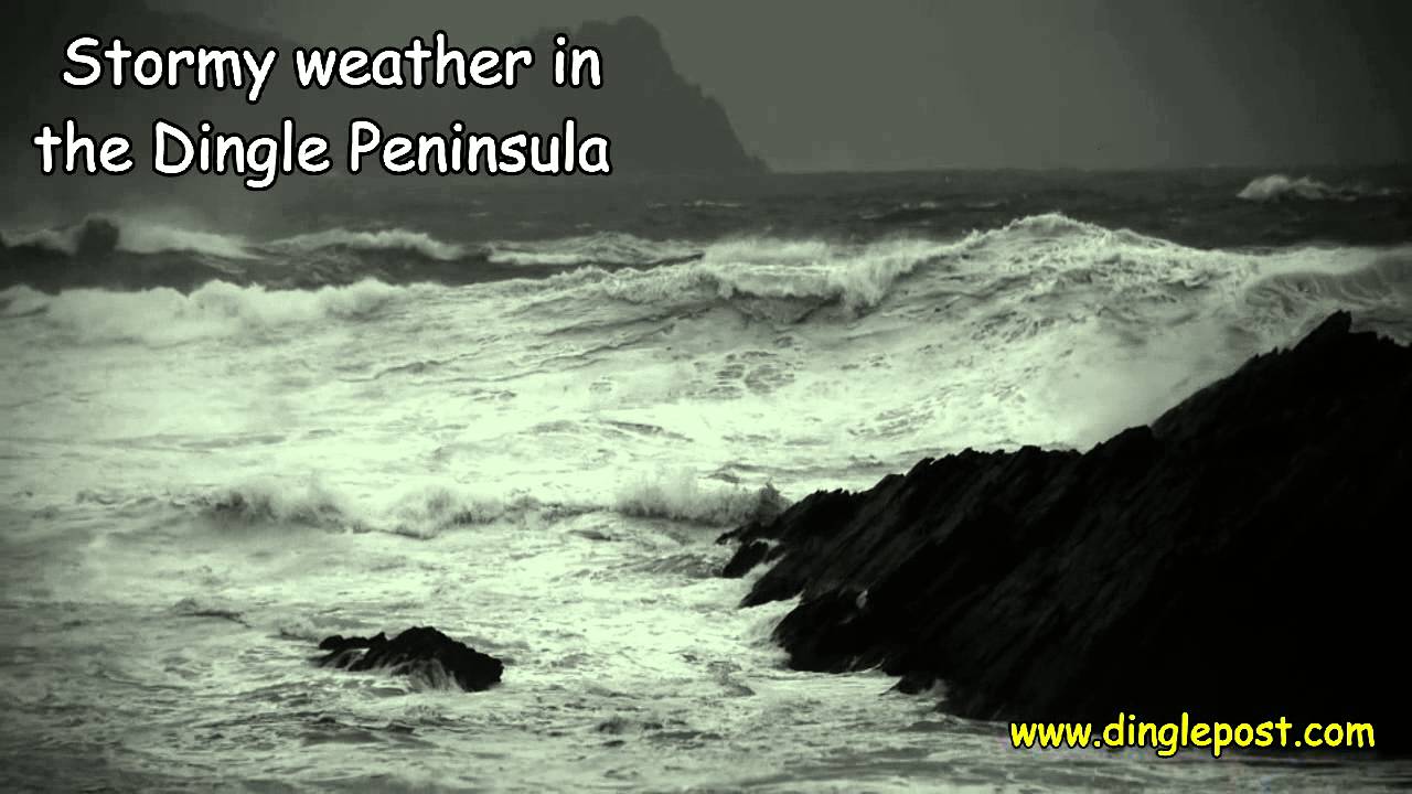 Stormy weather in the Dingle Peninsula - YouTube