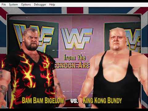 WWF NO MERCY LEGENDS MOD CHALLENGE 64: BAM BAM BIGELOW VS KING KONG BUNDY - YouTube