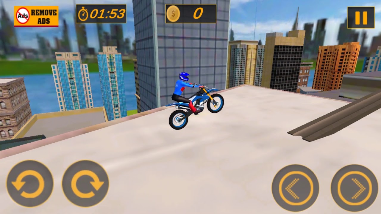 Bike Stunts: Mega Ramp 2019 - xtreme bike racing game - Gameplay ...