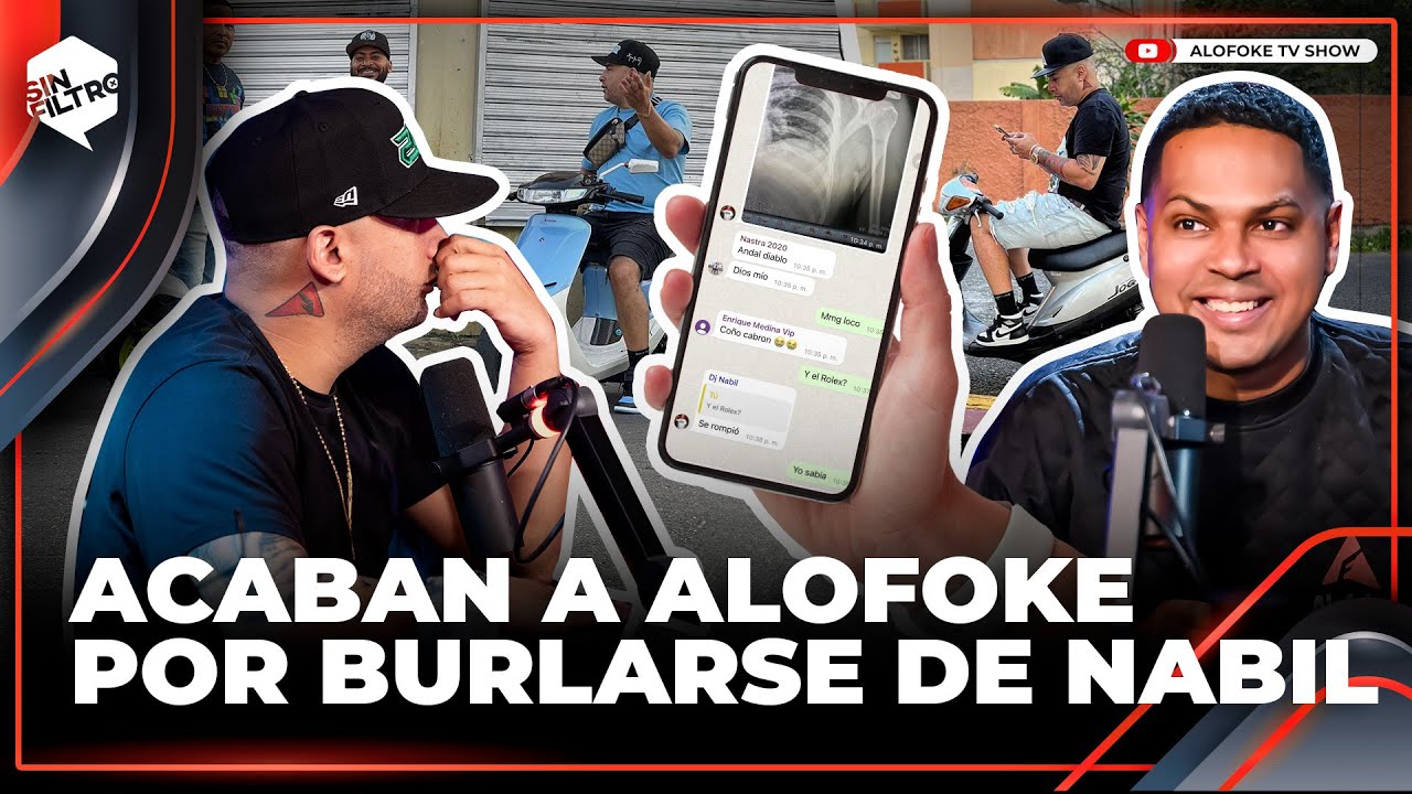 ACABAN A ALOFOKE POR BURLARSE DE DJ NABIL TRAS ACCIDENTE EN PASOLA ...