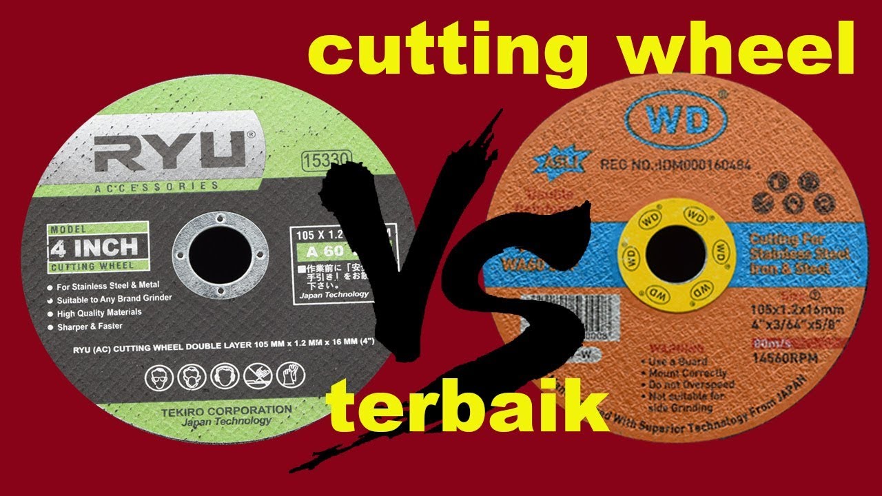 cutting wheel WD vs RYU 1,2mm manakah yang paling cepat dan awet untuk ...