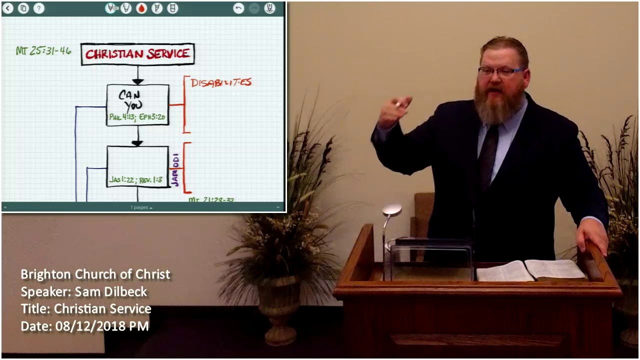 08-12-2018 Christian Service - Sam Dilbeck - YouTube