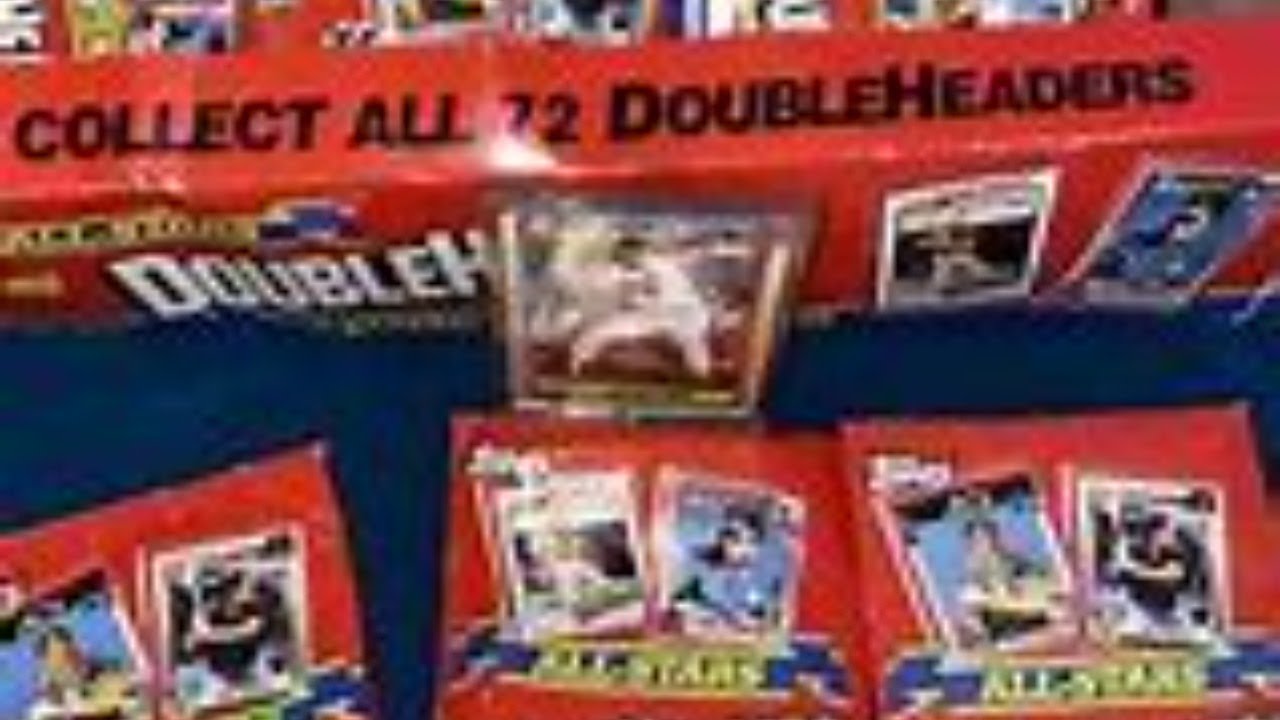 Topps Double Header All Stars Box Opening - YouTube