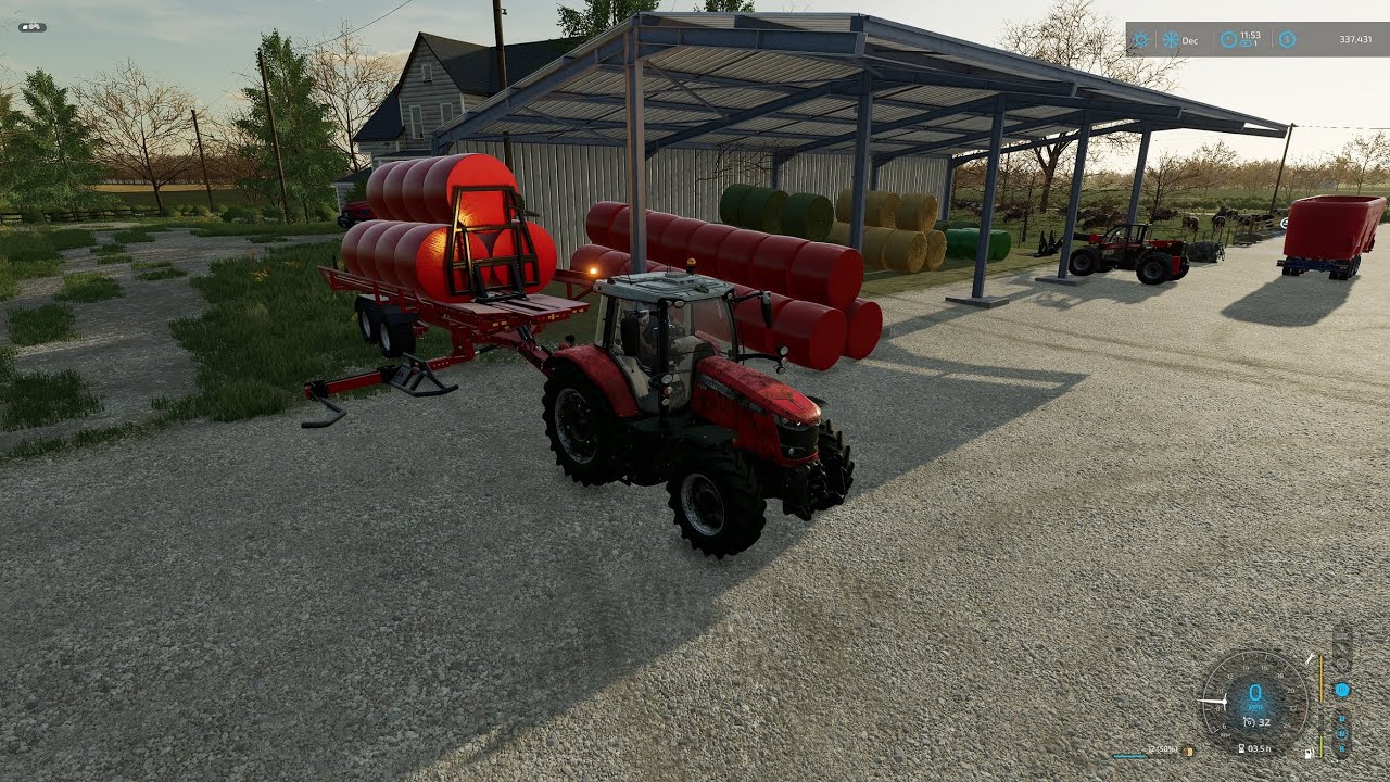 FS 22 Edgewater (Journey to 2,000 Cows) * 9 * Huge Field of Grass – Hay ...