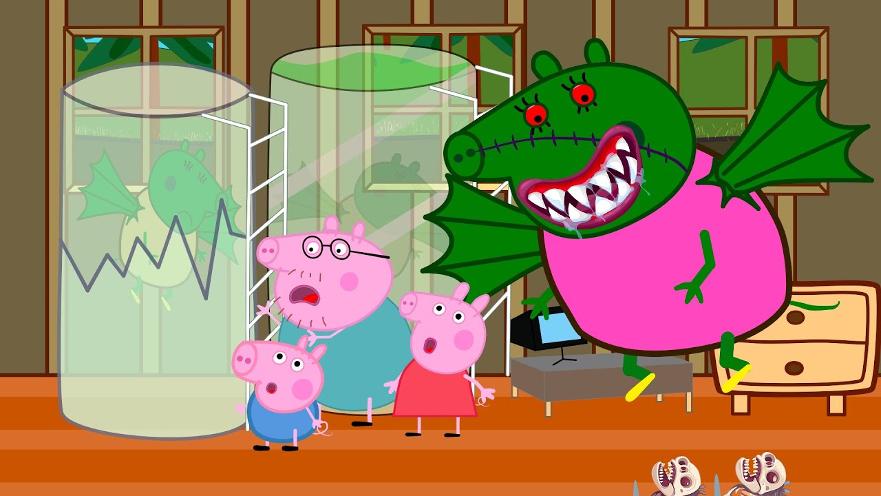 ZOMBIE APOCALYPSE, Daddy & Mummy Pig Turn Into Zombie 🧟‍♀️| Scary Peppa ...