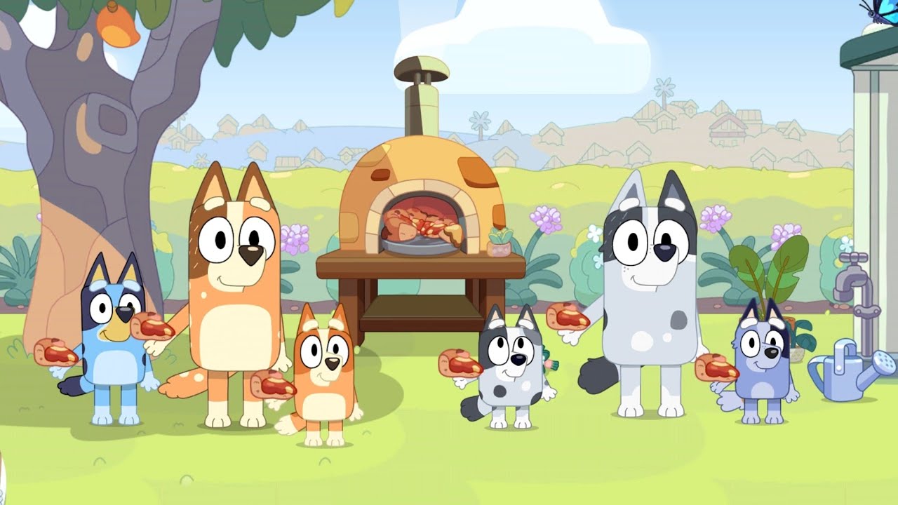 Bluey : Summer Time Pizza Party 06 - YouTube