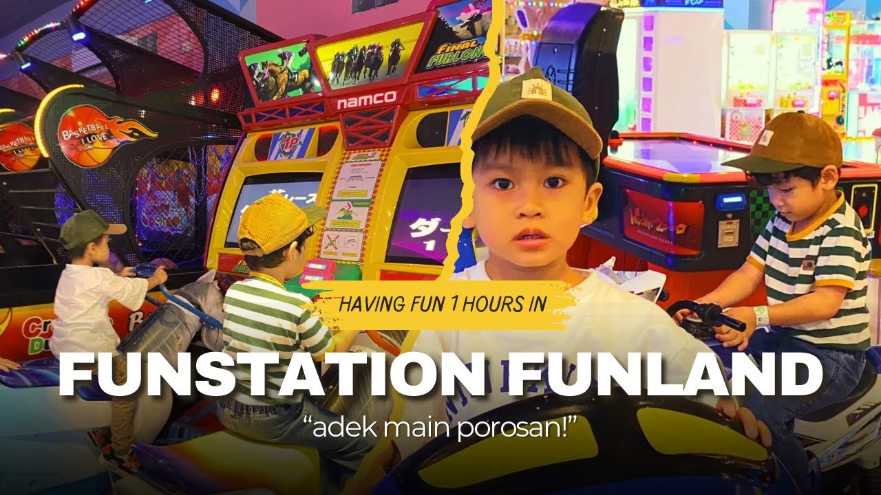 Vlog; seru seruan di funland! - YouTube