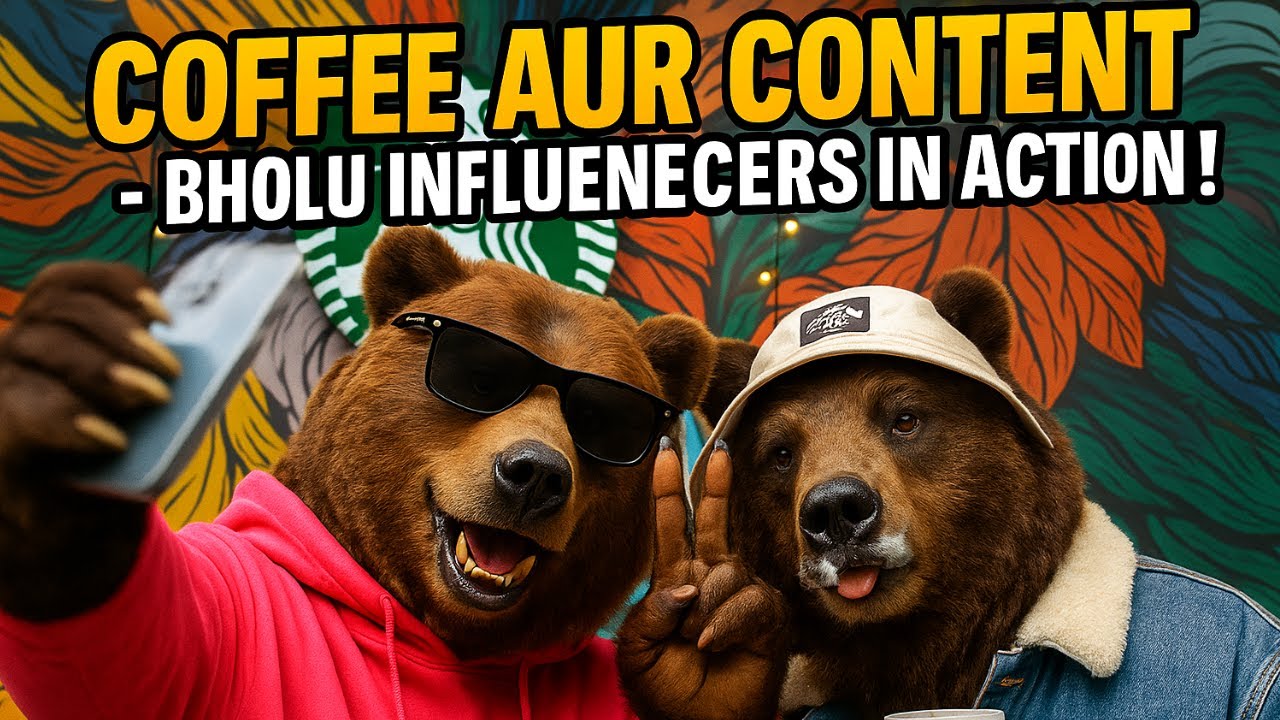 Coffee Aur Content with Bholu | AI video | VEO 3 - YouTube