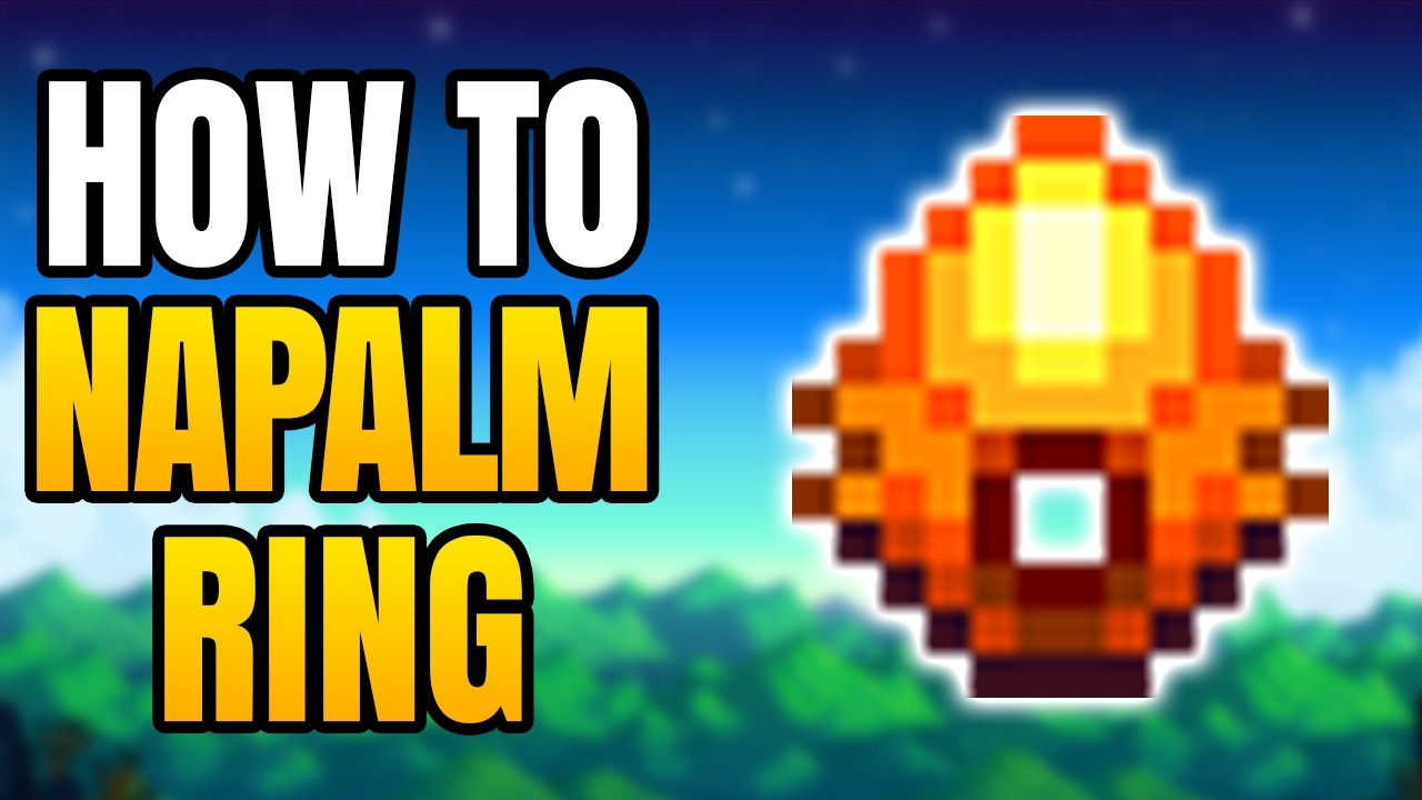 Stardew Valley – How To Get The Napalm Ring | Best Ring To Use In Mines ...