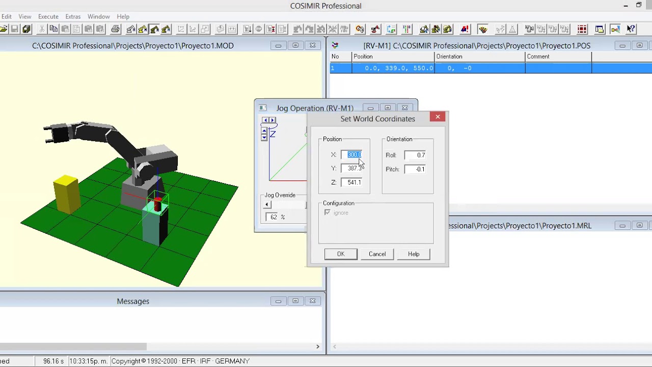 Uso de la teaching box - YouTube