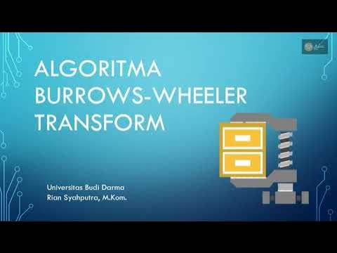 Algoritma Burrows-Wheeler Transform | Data Compression #8 - YouTube