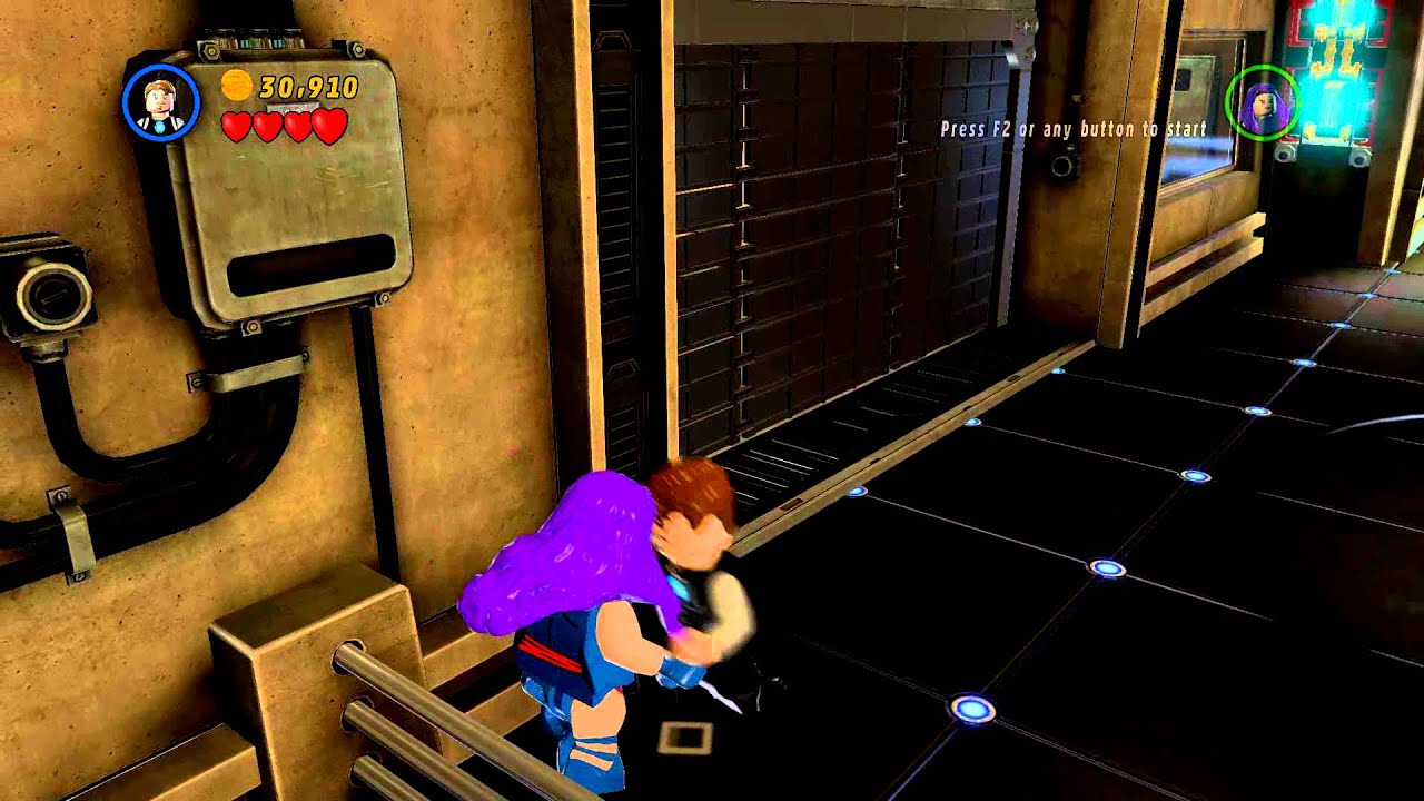 LEGO MARVEL Super Heroes - Tony Stark Kills Psylocke (1080p) - YouTube