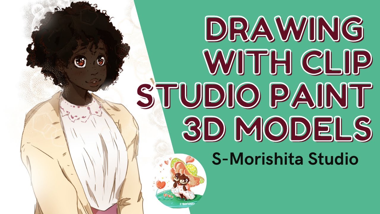 How to Make a Webtoon if you can't Draw || Draw with Me🌻|| Using 3D ...
