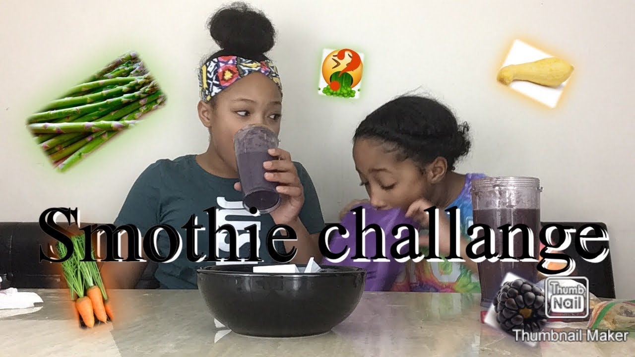 Mystery smoothie challenge - YouTube