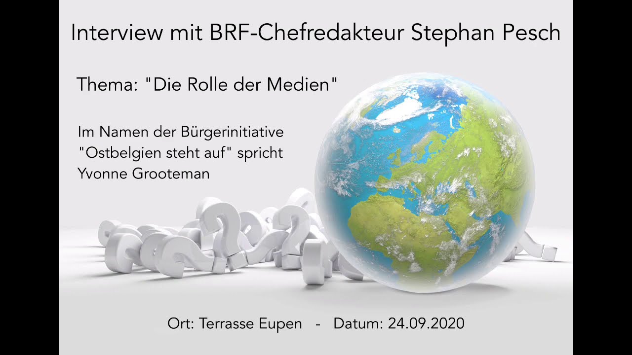 Interview mit BRF-Chefredakteur Stephan Pesch über die Rolle der Medien ...