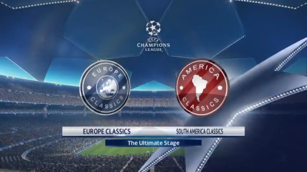 Europe Classics vs South America Classics | PES 2018 - YouTube