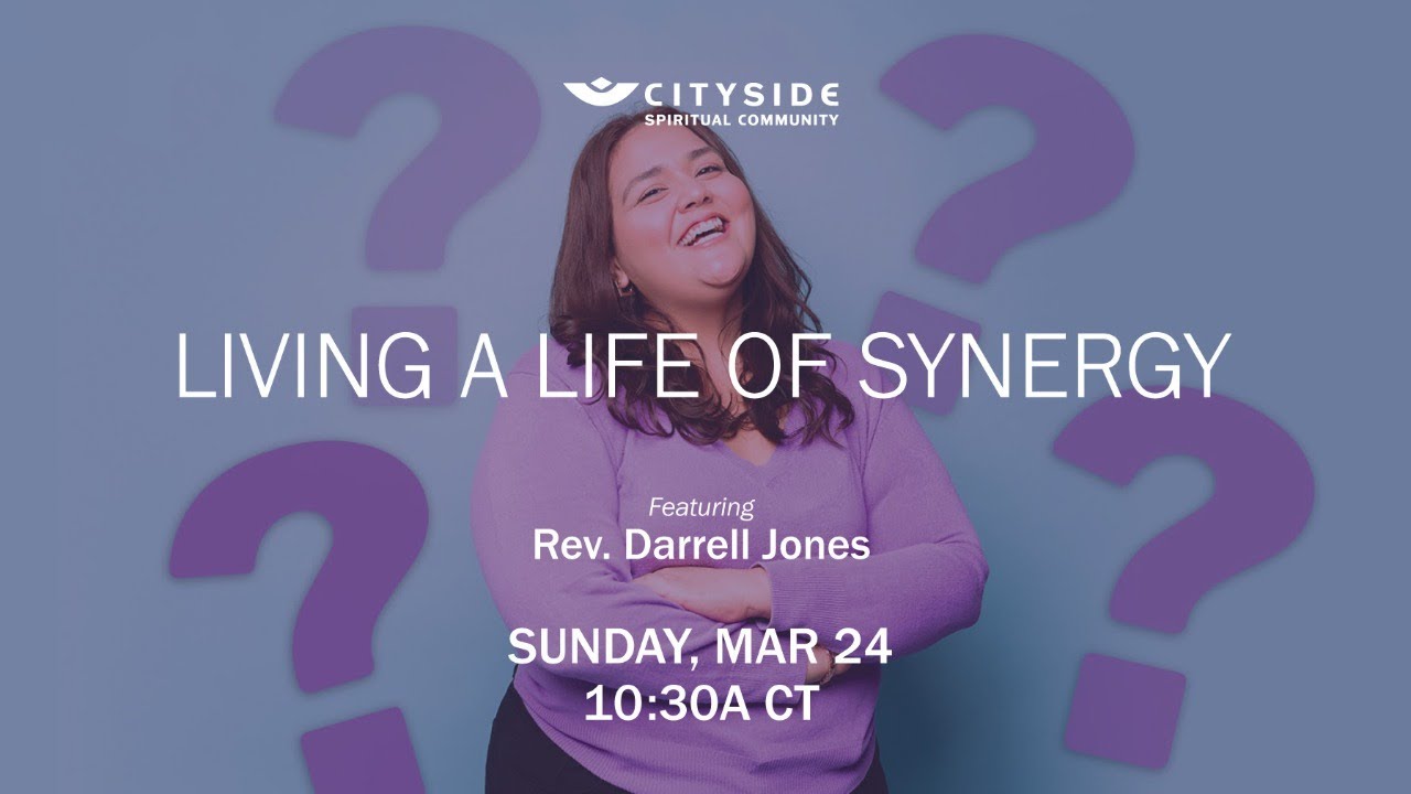 Living A Life Of Synergy - Rev. Darrell Jones - YouTube