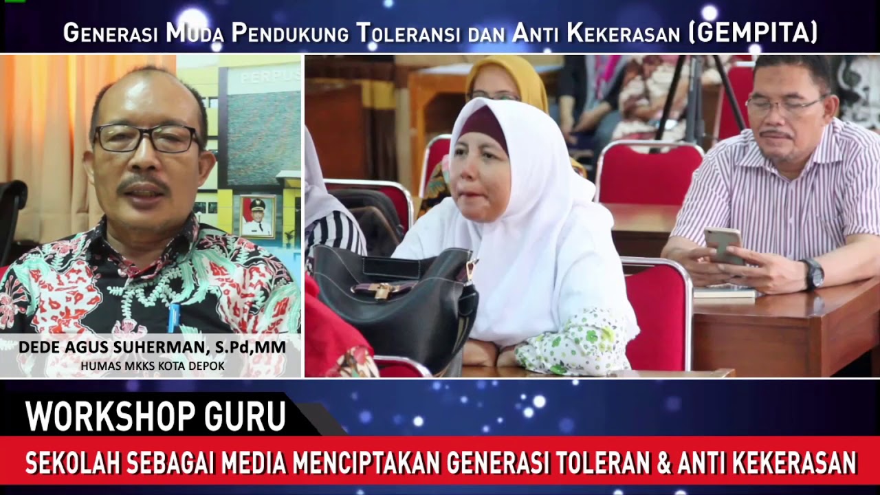 [Sekolah Gempita] Dede Agus Suherman S.Pd, MM dari Humas MKKS Kota Depok - YouTube