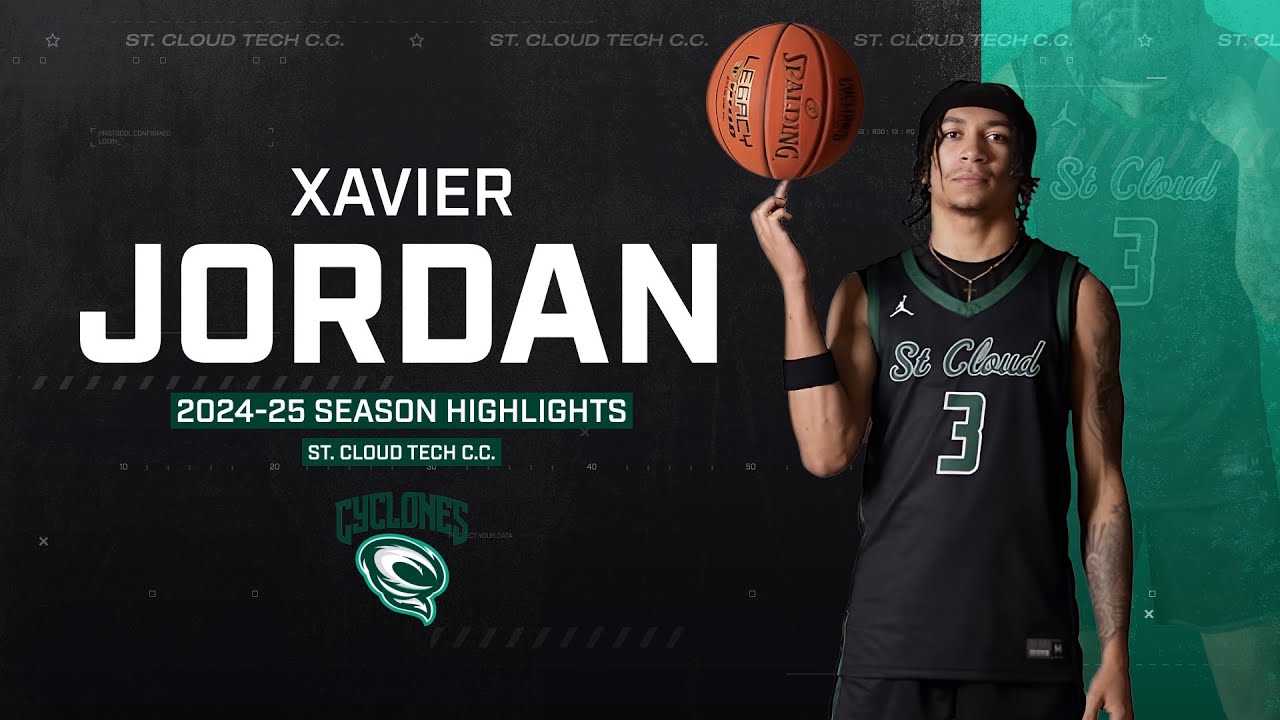 Xavier Jordan - PG #3 - 2024 - 25 St Cloud Tech Men's Basketball - Full ...