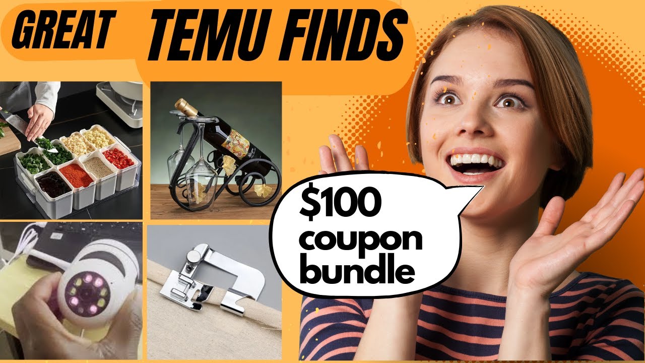 "Uncovering Hidden Treasures: Temu Finds" - YouTube