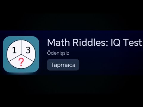 OYUN(level 151-220, SON). Math Riddles: IQ TEST. 