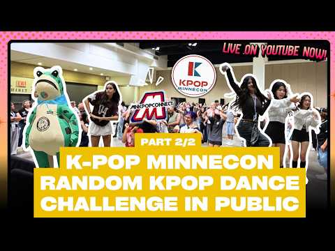 K-pop Random Play Dance Challenge In Public: KPOP MINNECON / St. Paul Minnesota Pt. 2 2026