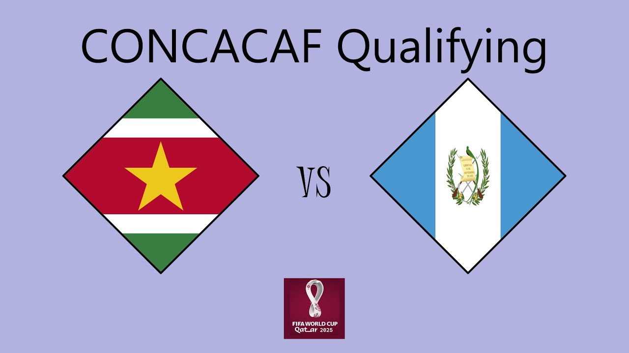 Suriname vs Guatemala - CONCACAF Qualifying (Round 2 Leg 2) - YouTube
