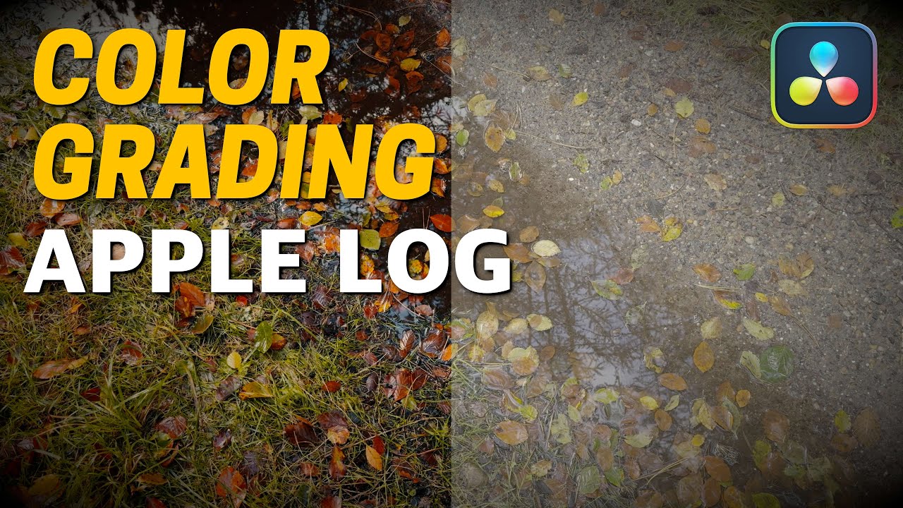 Color Grade iPhone 15 Apple LOG Footage in Davinci Resolve Like A Pro ...