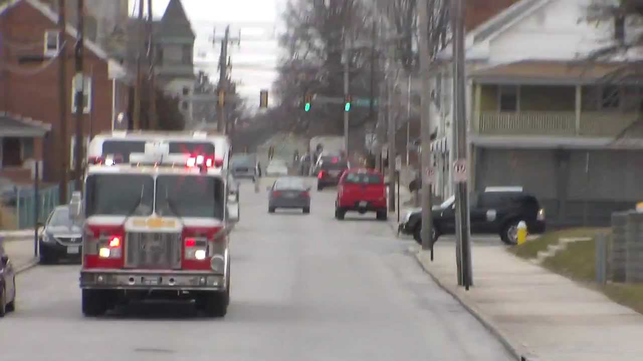 Hanover Fire Department Rescue 46 Responding - YouTube